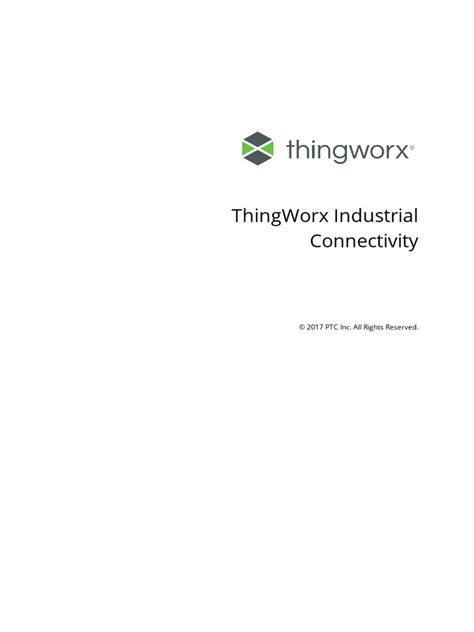 Thingworx Industrial Connectivity Manual Pdf Component Object Model