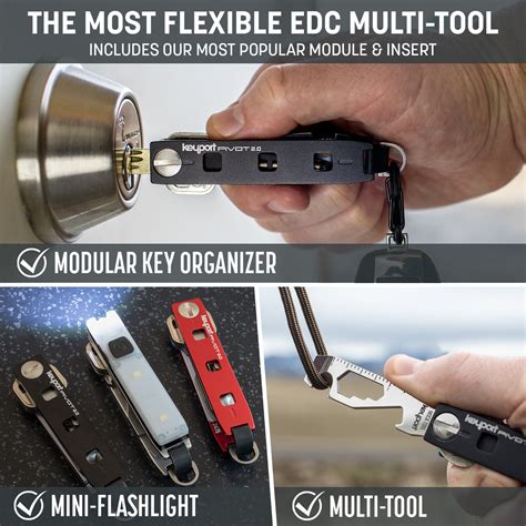 Pivot 20 Essential Bundle Smart Key Organizer Keyport