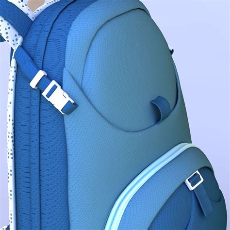Simple Backpack 3d Model Cgtrader