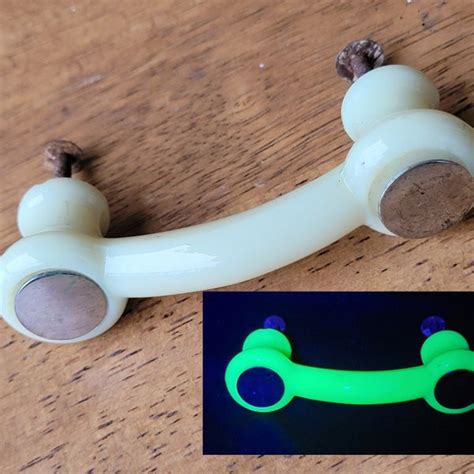 Uranium Glass Door Knobs Etsy