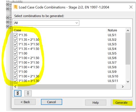How To Automate Load Combinations Generation In Robot Structural Analysis