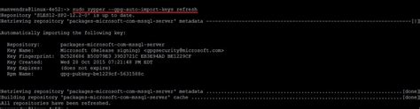 Installing SQL Server VNext On SUSE Linux Server
