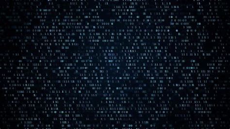 Computer Algorithm And Calculation Concept With Binary Numbers Motion Graphics