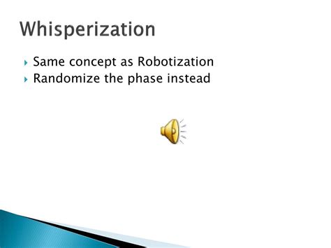 Ppt Phase Vocoder Implementation And Applications Powerpoint Presentation Id 2280265