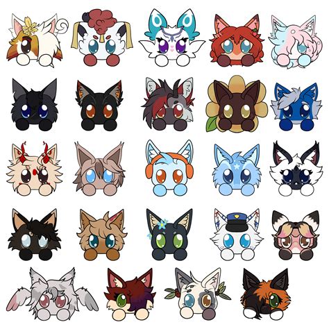 Open O Chibi Icon Things Feralmaybe Human On Toyhouse