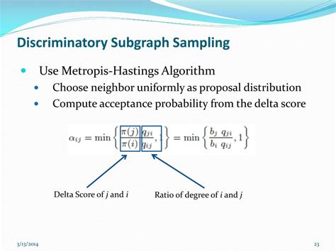 Ppt Output Space Sampling For Sub Graph Patterns Powerpoint Presentation Id443960