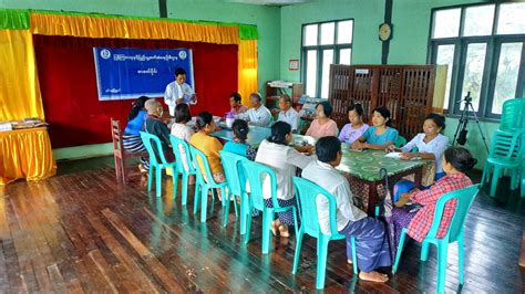 မင်းလှမြို့နယ် ပြည်သူ့စာကြည့်တိုက်တွင် စာဖတ်ဝိုင်းပြုလုပ် Information And Public Relations