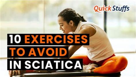 Top 10 Sciatica Exercises To Avoid Safety Tips