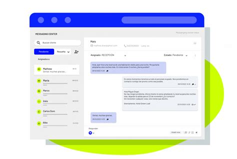 Messaging Center Journeytok