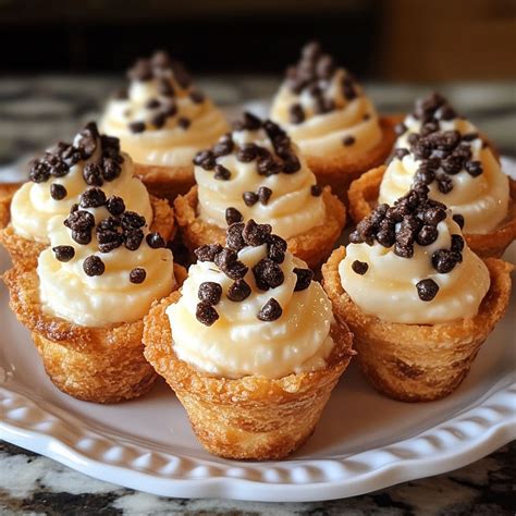 Mini Cannoli Cups Cooking Circuit