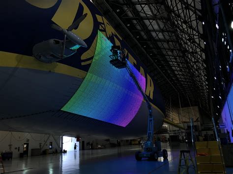 Got Rgb Fixing Our Led Board Sign For The Goodyear Blimp Rgbislife