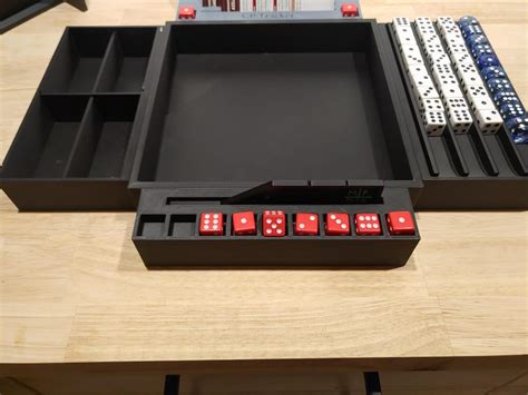 Multi Function Dice Box Modular Dice Tray Tabletop Gaming Warhammer 40k