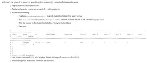 convert the given c program to a working c