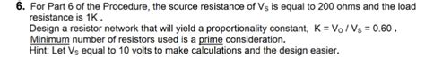 solved fig 4 3 the resistor network for achieving a
