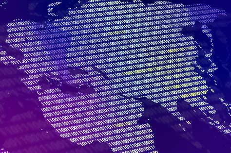 Premium Photo Digital Binary Code Abstract Background