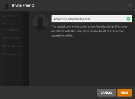 How To Share Your Plex Library With Friends Simple Help