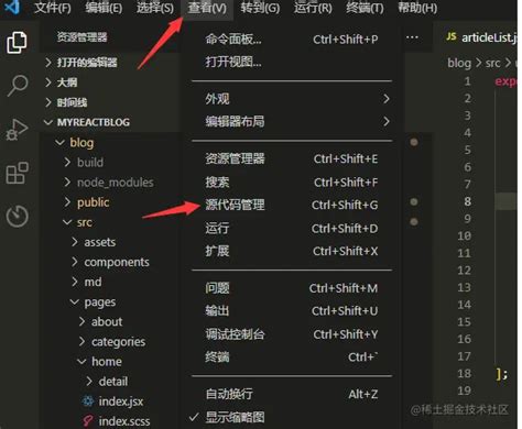 Vscode侧边栏源代码管理source Control不见了在开发项目时，可能不小心把代码管理器弄丢了，就是如下的图标 掘金