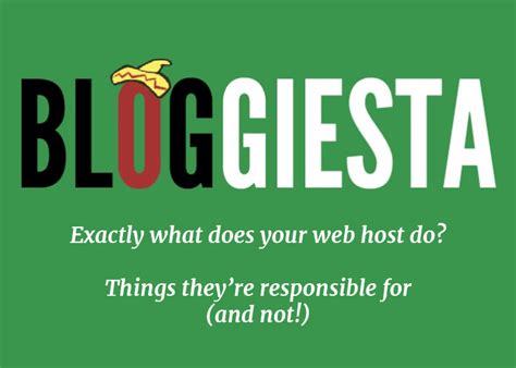 Exactly What Does Your Web Host Do And What Are They Responsible For