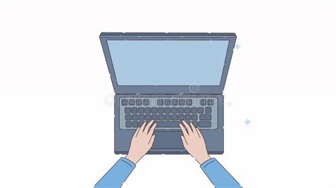 Hands Using Laptop Computer Animation Stock Footage Video Of Laptop