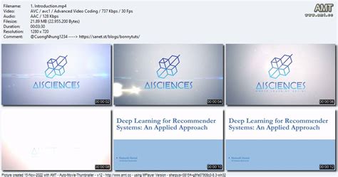 Deep Learning For Recommender Systems An Applied Approach Softarchive