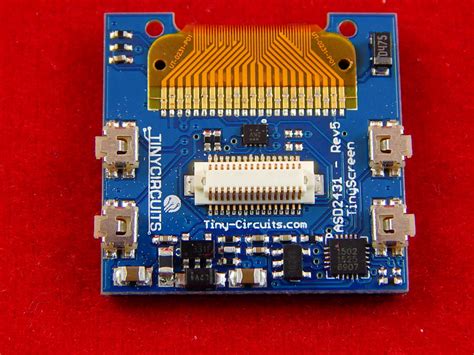 Tinyscreen Oled дисплей для Tinyduino Radiomartkz Робототехника и