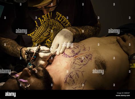 Davey Havok Tattoos Stomach