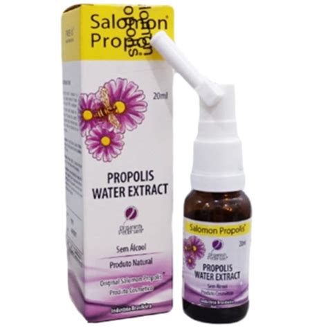 Spray Propolis Water Extract Extra Aquoso S Alcool 20ml Fitoflora