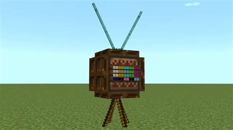 How To Make TV In Minecraft YouTube