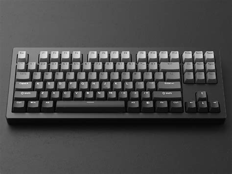 Akko Monsgeek M3w Ice Cream Purple Switch Keyboard Black [6975351383680]