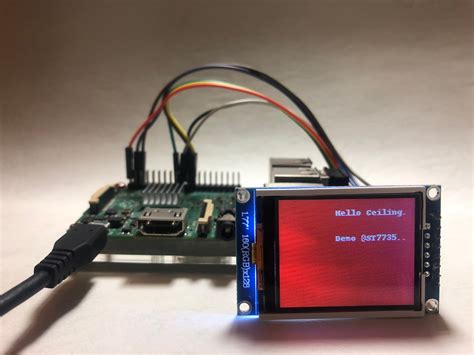 Raspberry Pi 筆記 使用Python影像函式庫顯示圖形在ST LCD 上