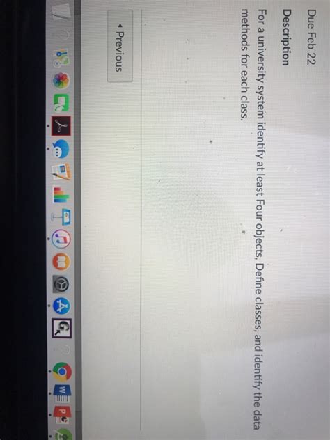 Solved Due Feb 22 Description For A University System