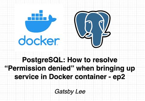 Postgresql 如何解决在启动 Postgresql 服务时遇到的“权限被拒”问题 —— 第二部分慕课手记