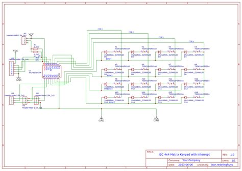 Adding I2c Support To My Matrix Keypad Saves Io Lines And Makes It Even More Useful