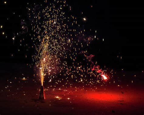 Firecrackers Exploding