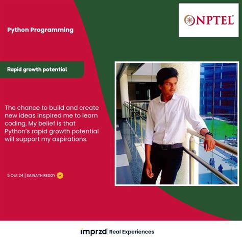 Sainath Reddy On Linkedin Nptel