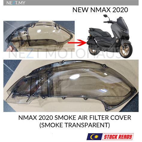 New Yamaha Nmax V2 V3 Nvx V2 V3air Filter Box Cover Smoke