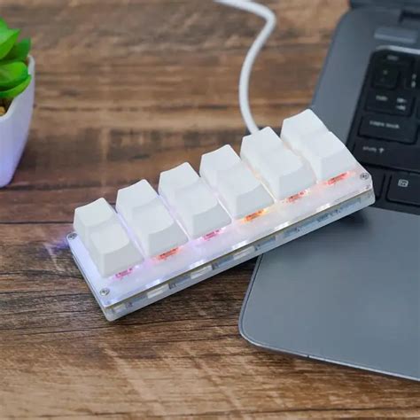 Diy 맞춤형 Usb 미니 키패드 Rgb 프로그래밍 가능 매크로 키보드 게이머 키패드 게이밍 드로잉 기계식 키보드 2 키 6 키 9 12 키