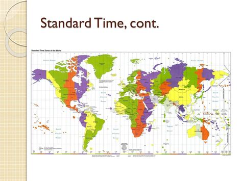 Ppt Understanding Time Zones And Map Scales In Geography Powerpoint