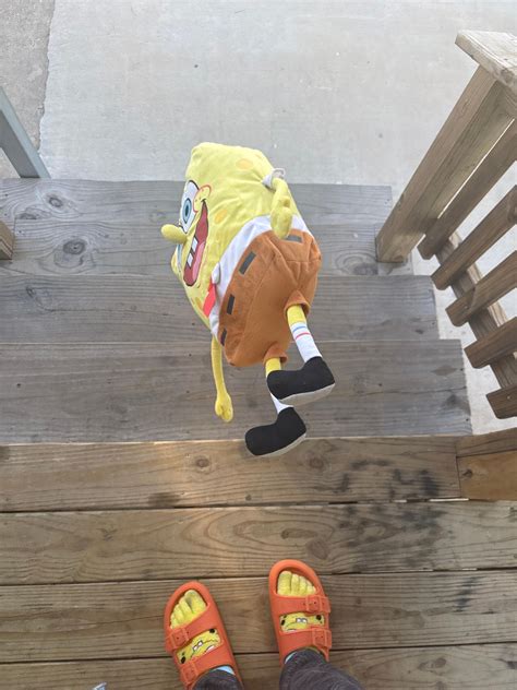 Spongebob Falling Down The Stairs By Saraspongebob78 On Deviantart