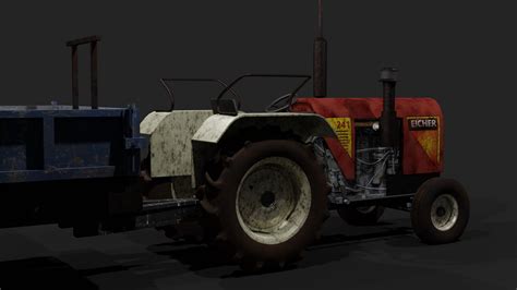 Eicher Tractor 3d Model Turbosquid 2031468