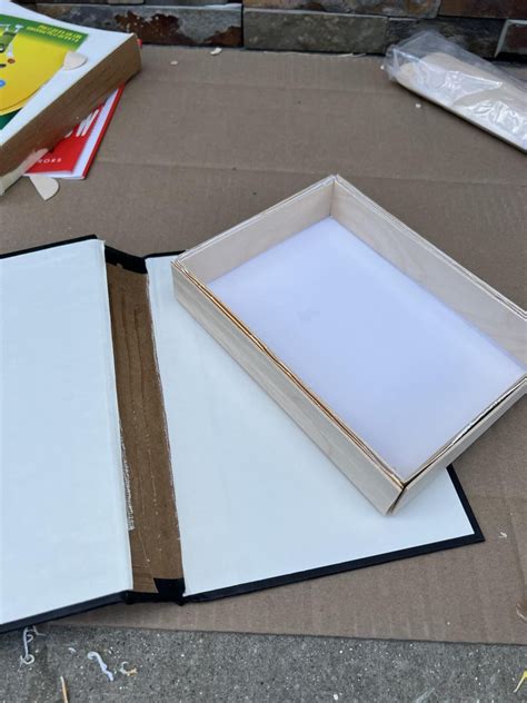 How To Make A Gift Box Out Of A Book The Shabby Tree