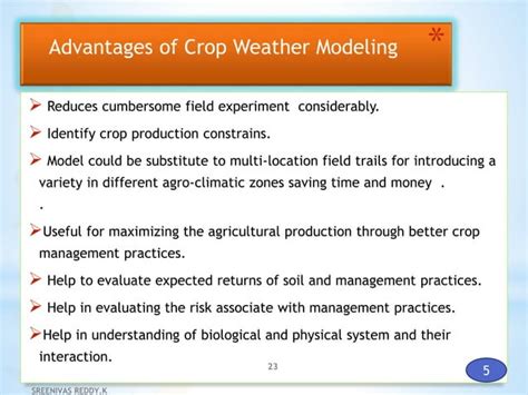 Crop Modeling Types Of Crop Growth Models In Agriculture Pptx Agriculture Industries