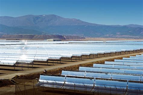 Parabolic Trough Solar Power Plant 5 Photograph By Philippe Psaila