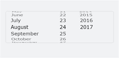 Ios Style Angularjs Datepicker Directive Angular Script