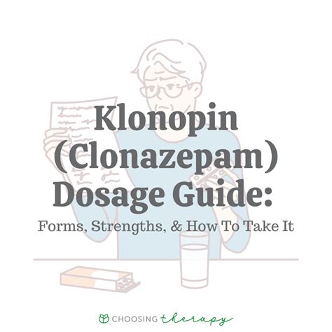 Klonopin Dosage