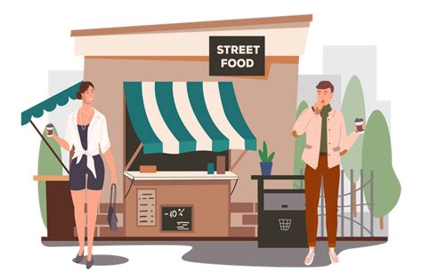 97 Street Coffee Shop Illustrations Free In Svg Png Eps Iconscout