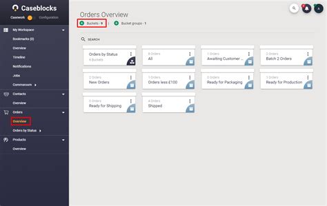 Creating And Managing Buckets Caseblocks Docs Creating And Managing Buckets Caseblocks Docs