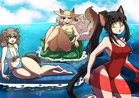 Kinkymation Part 3 Hentai Artist Kinkymation 1960 30759190 Beach Kitties Bryan Kitties