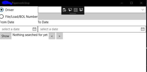 Uwp Xaml Control Not Aligned In Stack Panel Stack Overflow