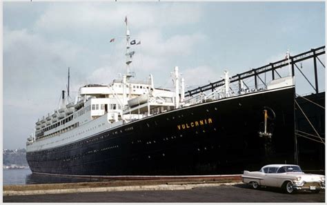 History Of The Italian Line And The Ms Vulcania Cruising The Past